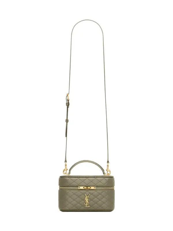 Saint Laurent Gaby Vanity Bag - Green