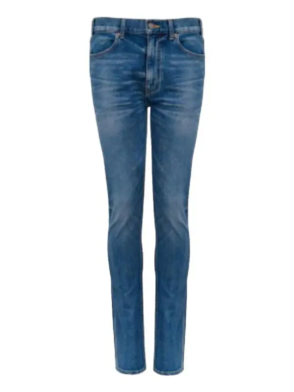 Celine Logo Jeans - Blue