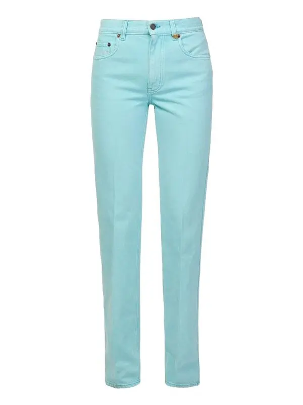 Chloé Straight-cut Jeans - Blue