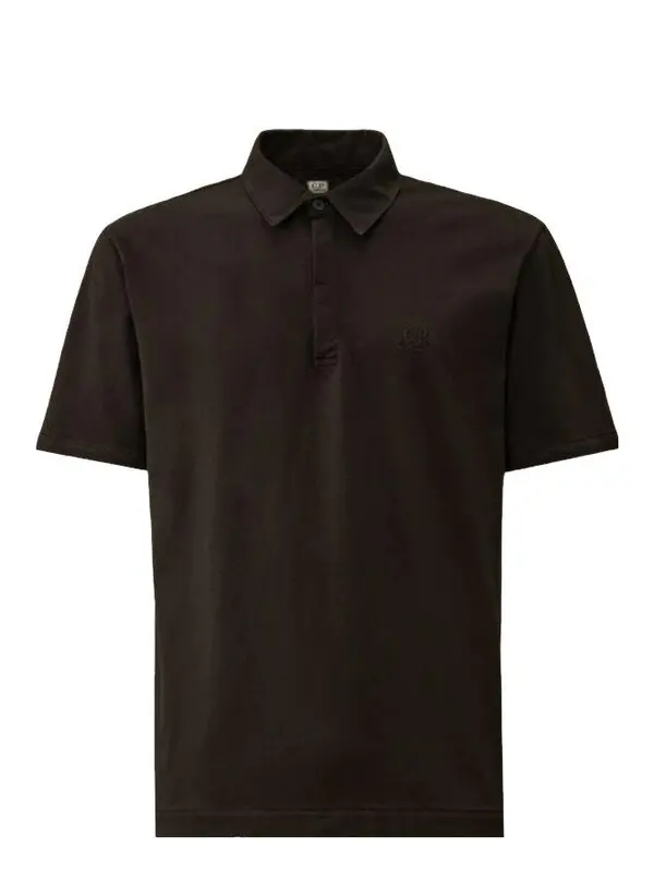 C.P. COMPANY 1020 Polo Shirt - Black