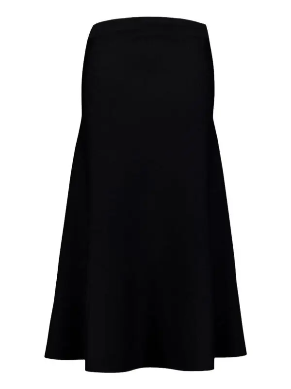 Gabriela Hearst Pleated Skirt - Black