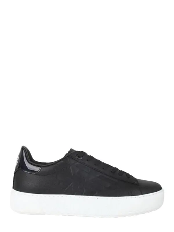EA7 Casual Lace-up Sneakers - Black