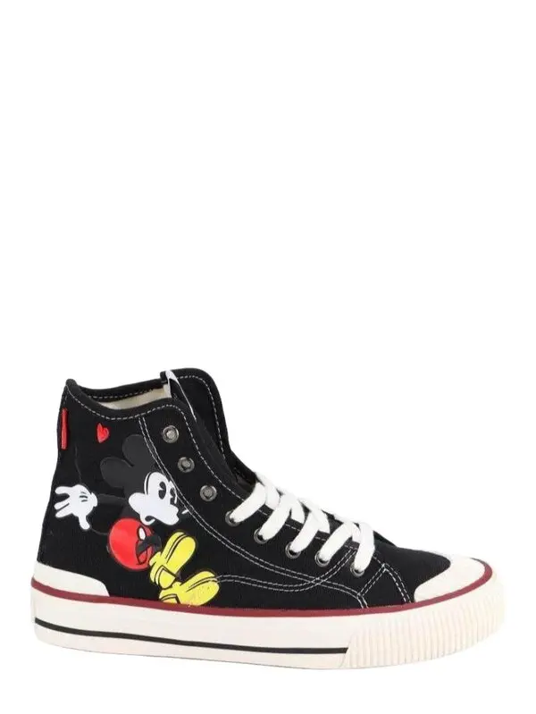 MOA MASTER OF ARTS X Disney Mickey Mouse High-top Sneakers - Black