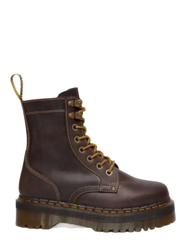 Dr. Martens Jadon Strapped Combat Boots - Black