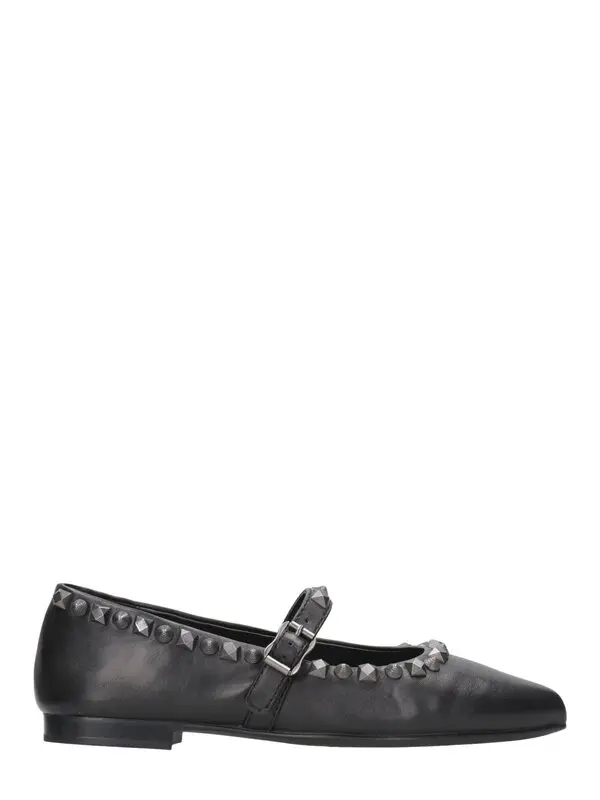 Ash Pointed Ballet Flats - Black