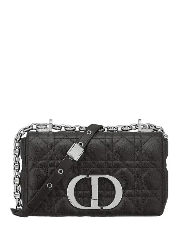 Dior Small Caro Shoulder Bag - Black