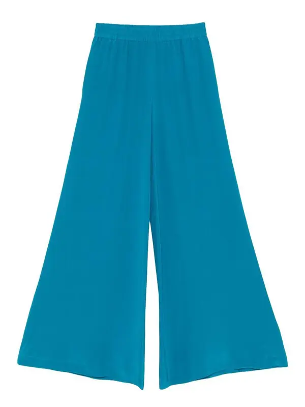 GIANLUCA CAPANNOLO Antonia Palazzo Trousers - Turquoise
