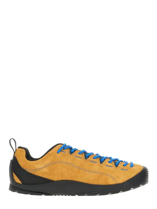 Keen Jasper Lace-up Suede Sneakers - Black
