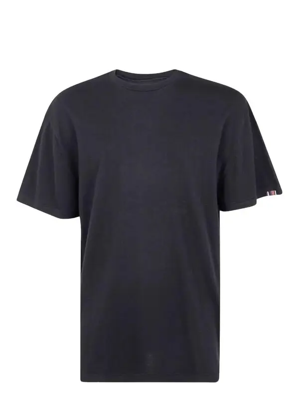 Extreme Cashmere Crew Neck Short Sleeve Sweater - Black
