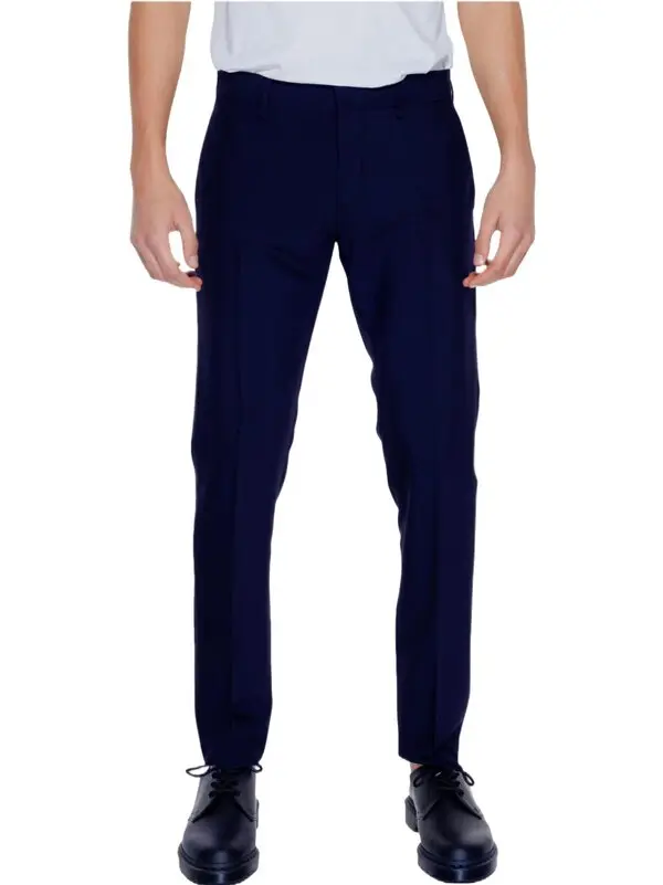 ANTONY MORATO Tailored Trousers With Belt Loops - Black
