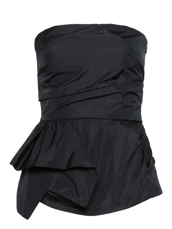 Max Mara Ruffled Strapless Camisole - No