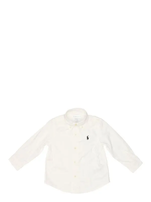Ralph Lauren Embroidered Cotton Shirt - White