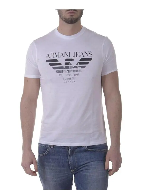 Emporio Armani Round-necked T-shirt - Gray