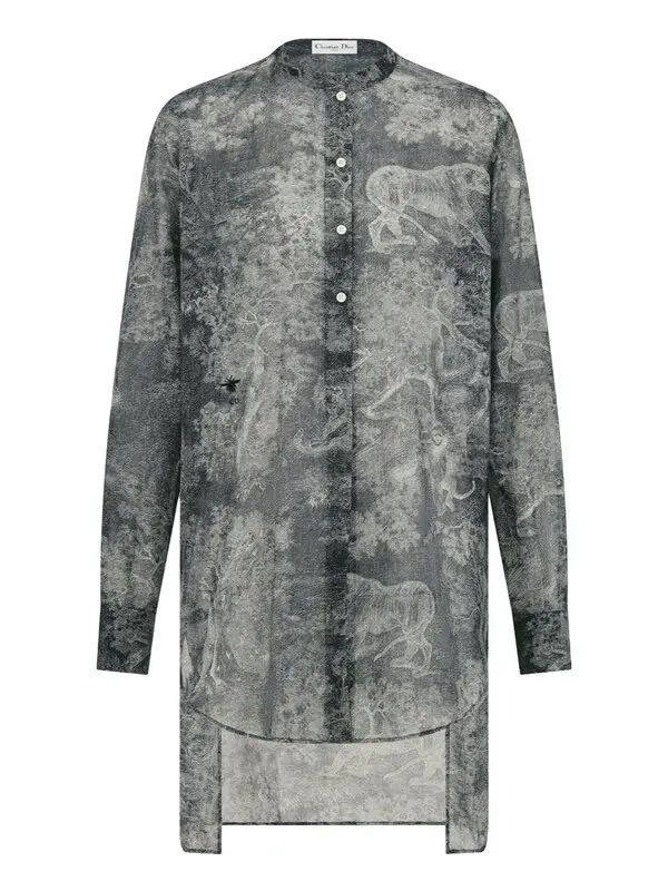 Dior Dioriviera Long Blouse - Gray