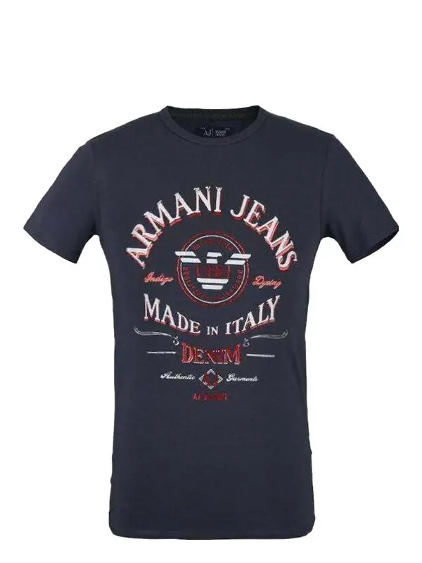 Emporio Armani Logo Details T-shirt - Black
