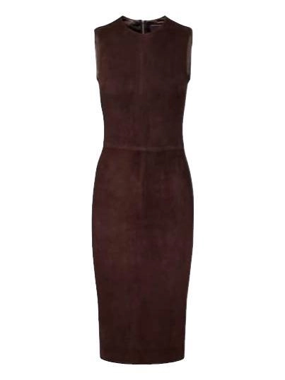 Stouls Eva Suede Minidress - Black