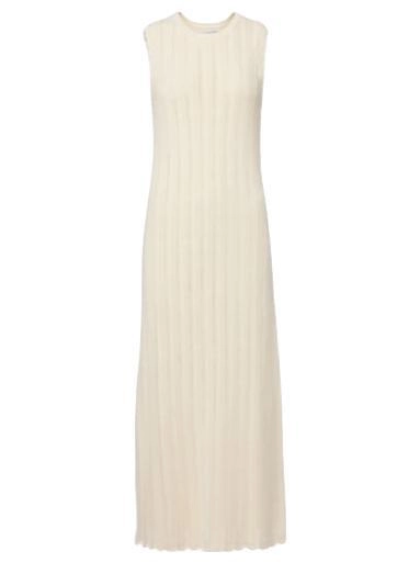 Altuzarra Sissi Open-knit Cotton Midi Dress - Nude