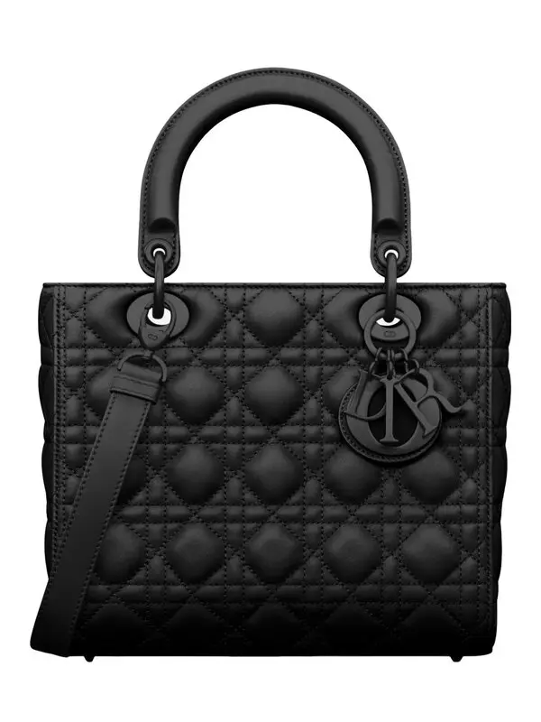 Dior Medium Lady Bag - Black
