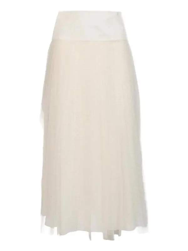 Dior Mid-length Pleated Skirt - No