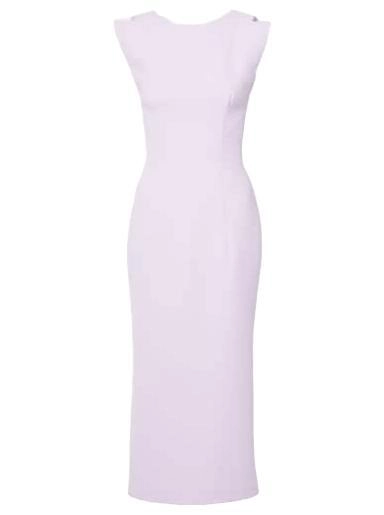 Maticevski Sleeveless Open-back Cocktail Dress - White