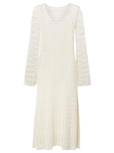 Altuzarra Jemmy Open-knit Maxi Dress - White