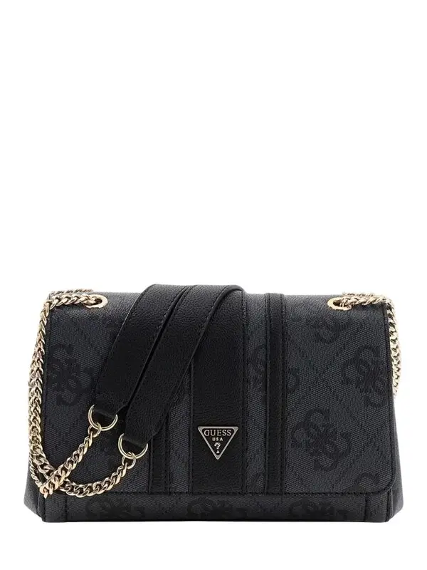 Guess Flap Shoulder Bag - Black