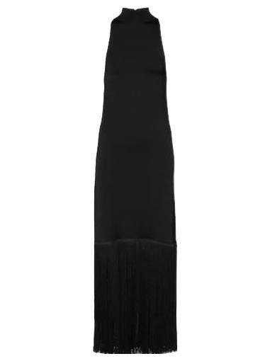 Altuzarra Sleeveless Fringed Maxi Dress - Black