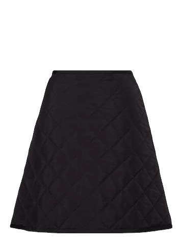 JIL SANDER Quilted Miniskirt - Black