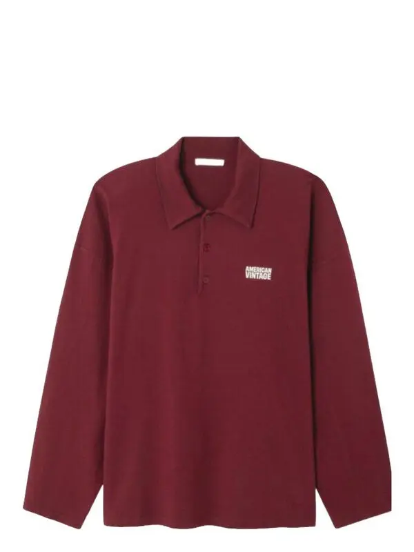 American Vintage T-shirt Gixy - Red