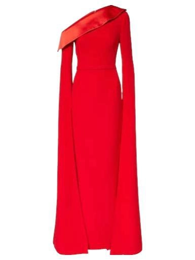 SAFIYAA LONDON Rinoa Gown - Red