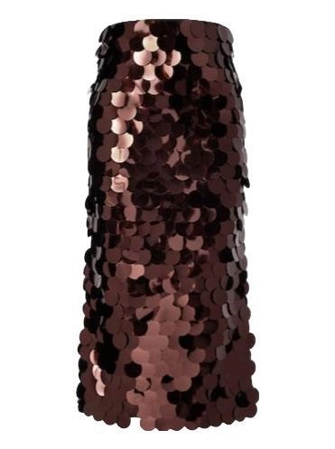ROKSANDA Sequined Midi Skirt - Black