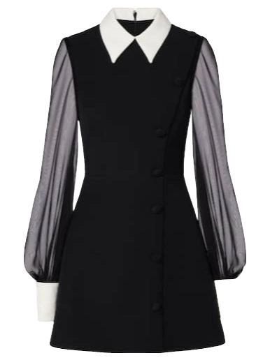 SAFIYAA LONDON Karena Mini Dress - Black