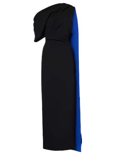 ROKSANDA Maite One-shoulder Crepe Gown - Black