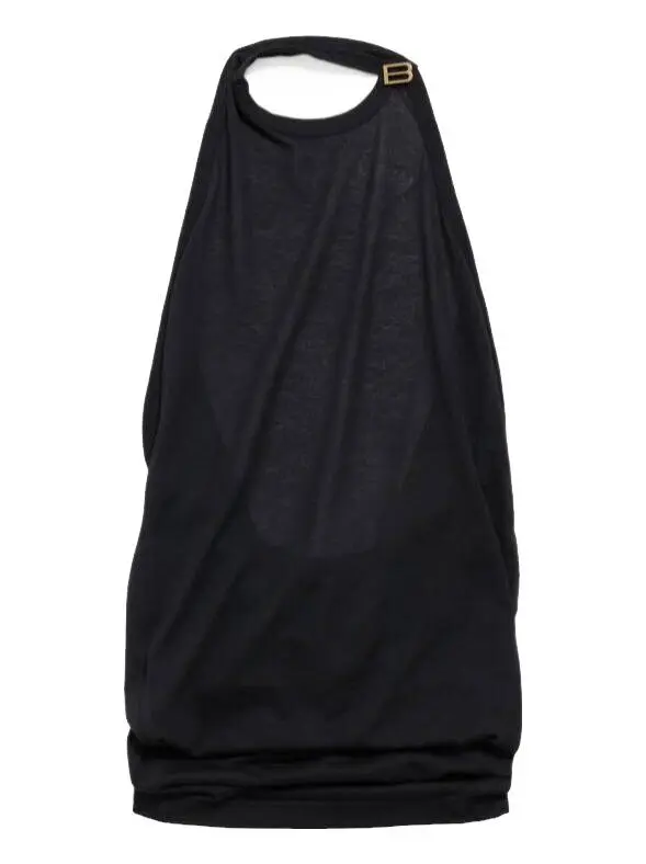 Balenciaga Draped Top - Black