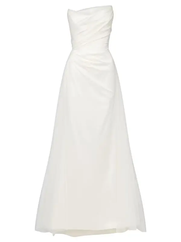 VIVIENNE WESTWOOD Nova Reha Tulle And Satin Gown - Ivory