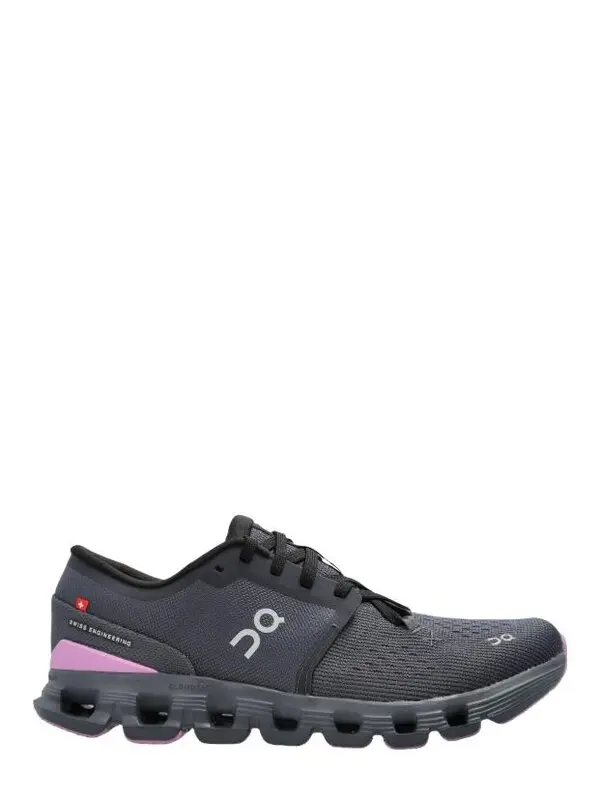 On Cloud X 4 Lace-up Sneakers - Black
