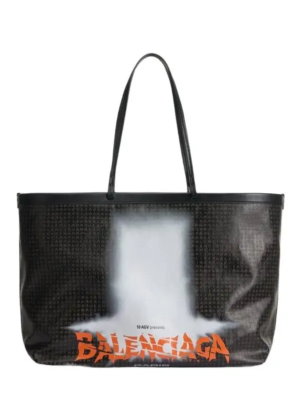 Balenciaga Select Tote Bag - Black/orange