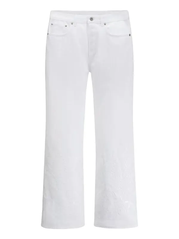 Dior Embroidered Jeans - No