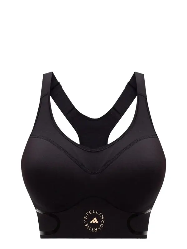 Adidas By Stella McCartney Truepace High Support Sports Bra - Black