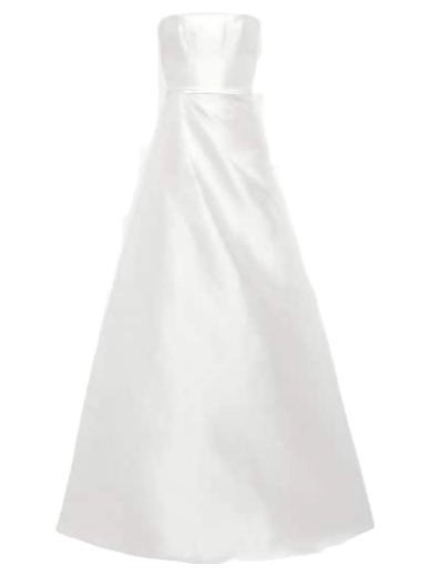 Alex Perry Abigail Strapless Gown - White