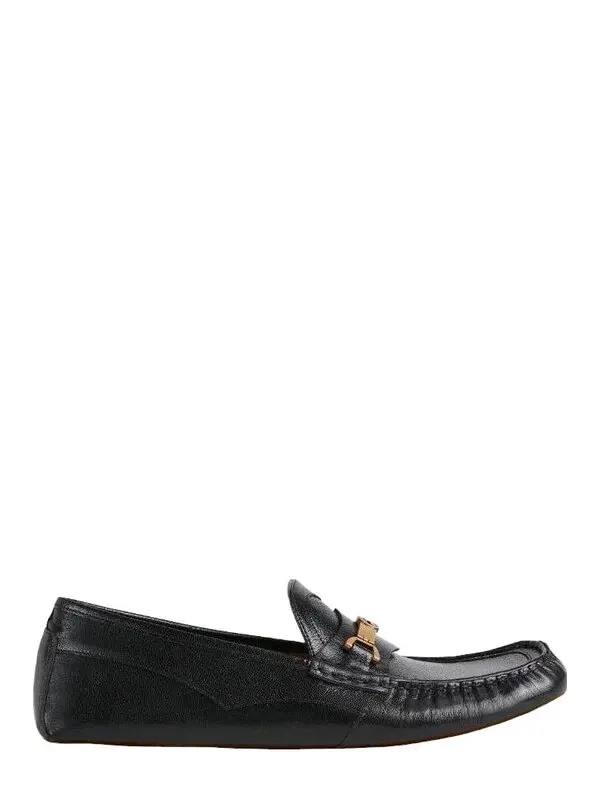 Gucci Horsebit Detail Loafers - Black