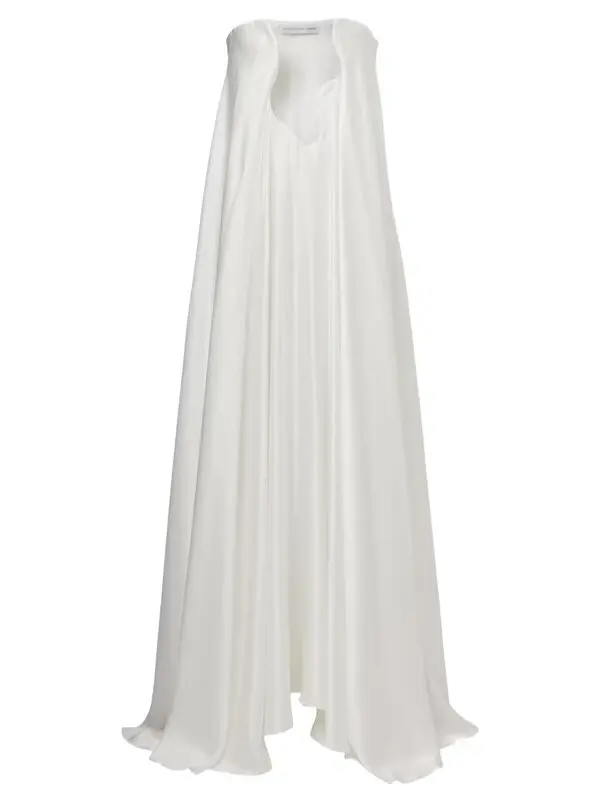Christopher Esber Salacia Silk Maxi Dress - White