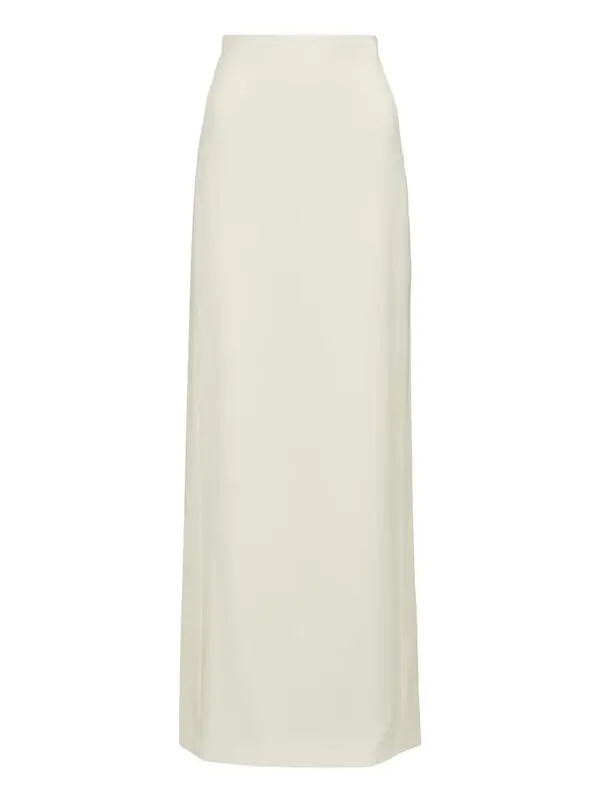 Wardrobe.NYC High-waisted Straight Skirt - White