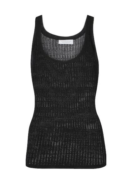 Gabriela Hearst Nevin Cashmere And Silk Tank Top - Black