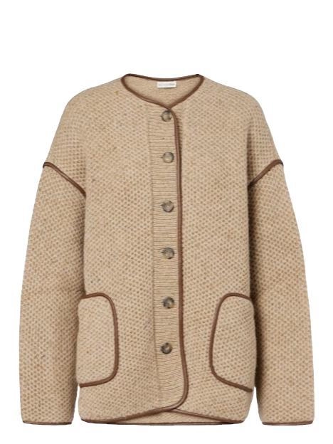 Altuzarra Medrano Wool-blend Jacket - Nude
