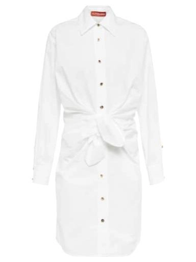 Altuzarra Cotton-blend Shirt Dress - White