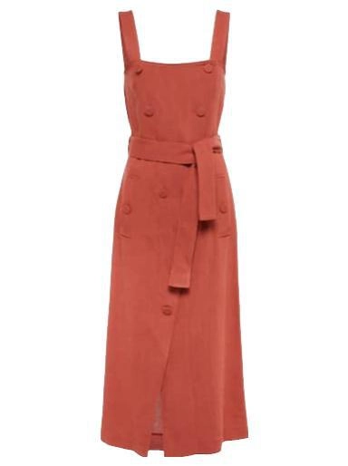 Altuzarra Audrey Midi Dress - Brown