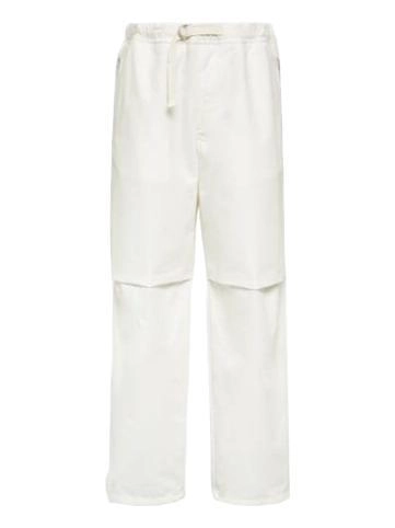JIL SANDER Cotton Pants With Zip-off Legs - White