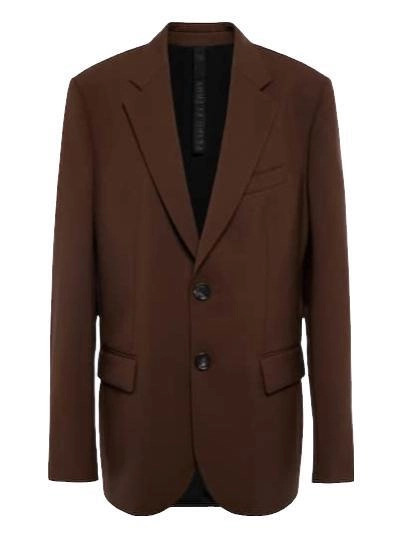 PETAR PETROV Single-breasted Wool Blazer - Black