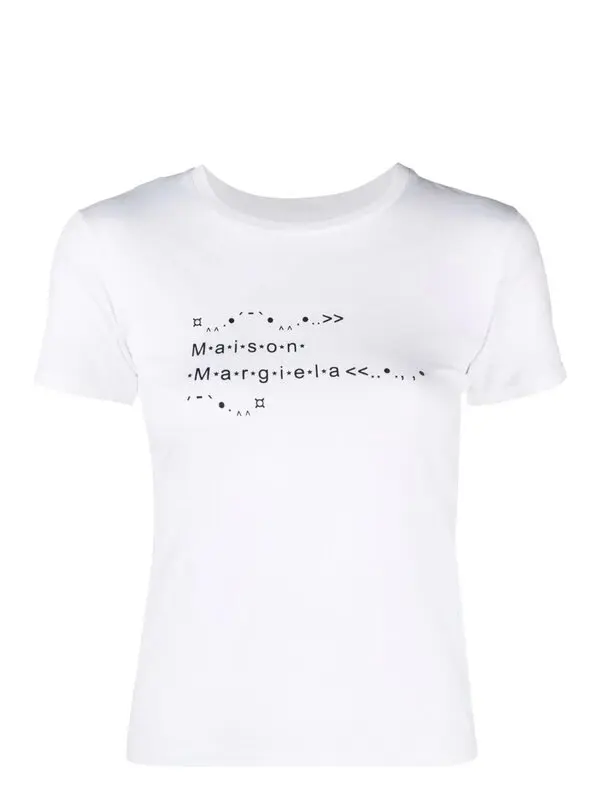 MAISON MARGIELA Logo T-shirt - White